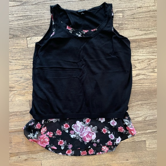 torrid | Tops | Torrid Sweater Vest Layered With A Sheer Under Shell ...